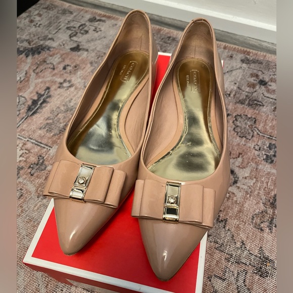 Coach | Shoes | Coach Wendy Patent Leather Ballet Flat | Poshmark